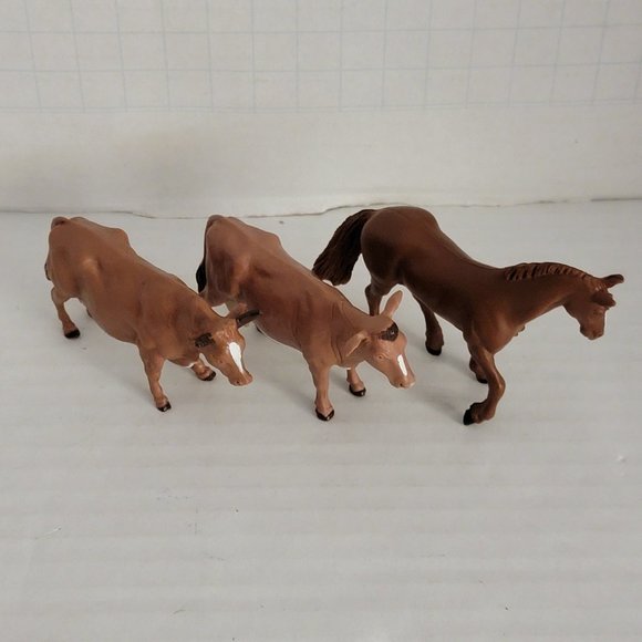 Britains | Toys | Vintage Britains Farm Animal Cow Bull Horse Brown ...
